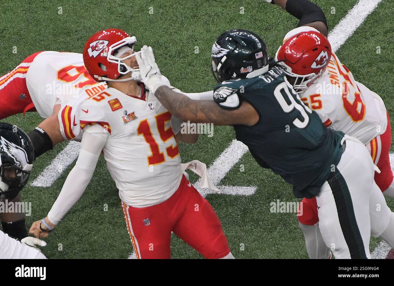 New Orleans, United States. 09th Feb, 2025. Philadelphia Eagles ...