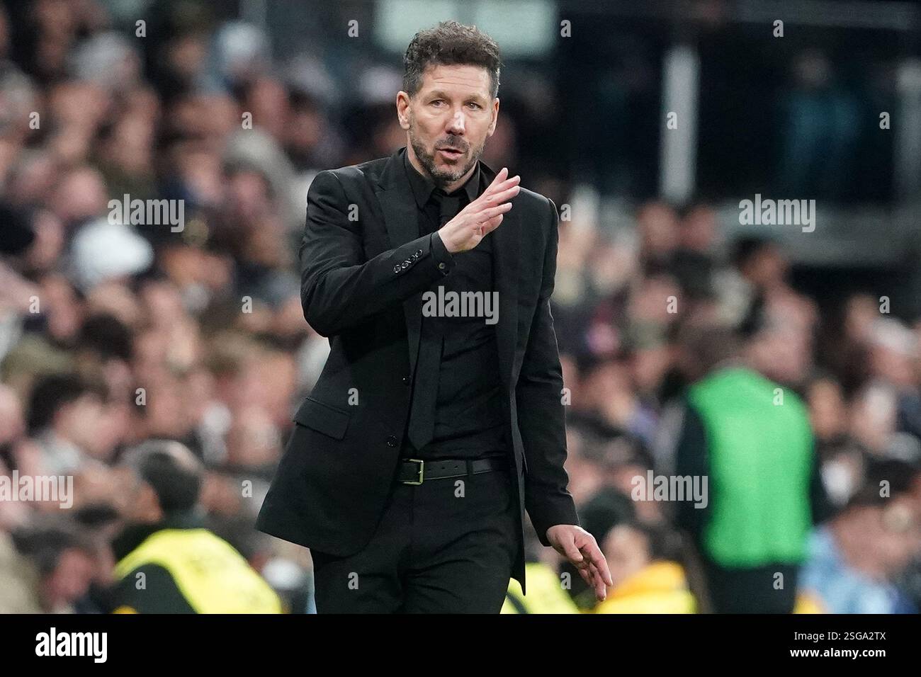 Madrid, Spain. 08th Feb, 2025. Atletico de Madrid's coach Diego Pablo ...