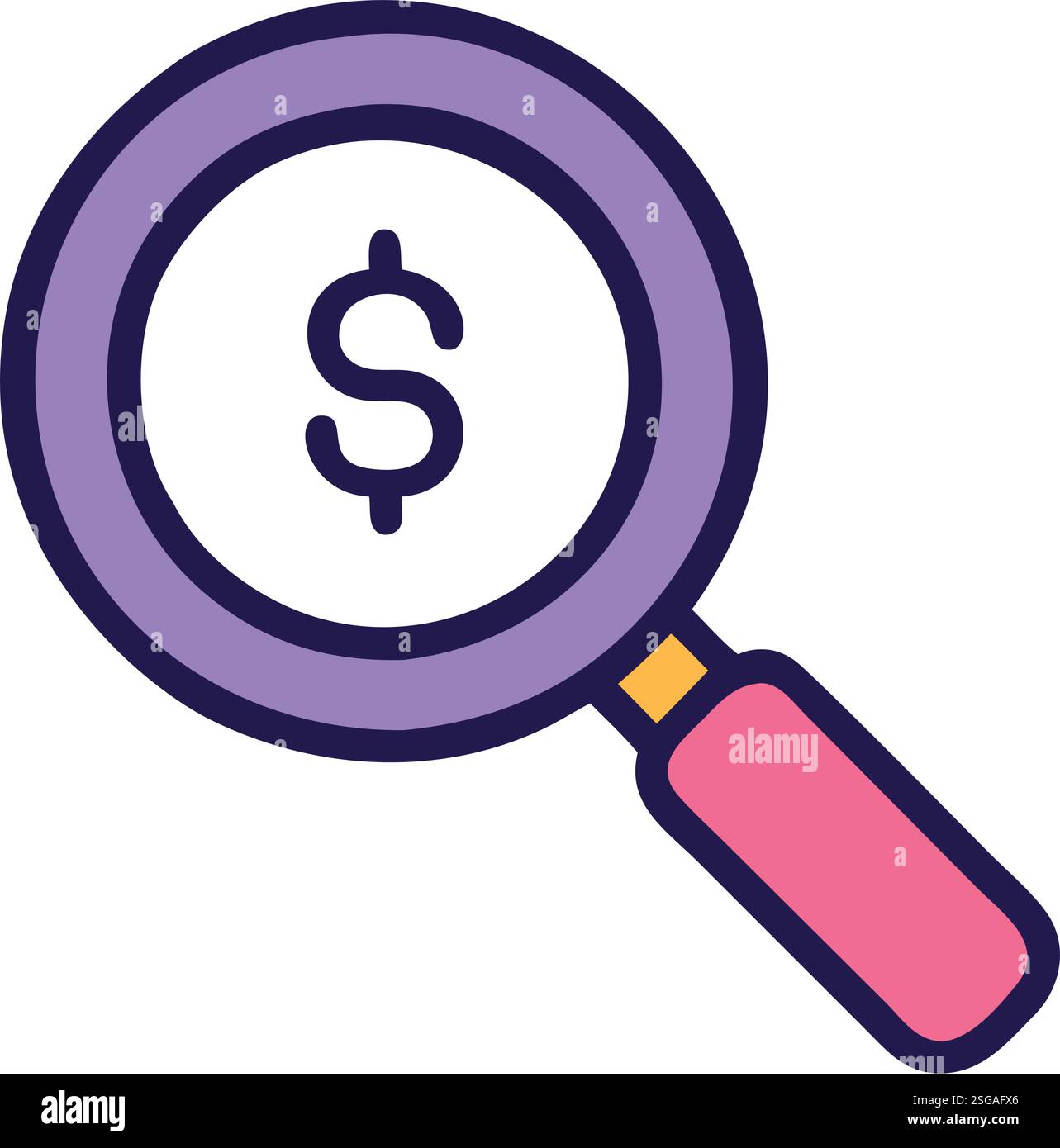 Financial Analysis Icon Stock Vector Image & Art - Alamy