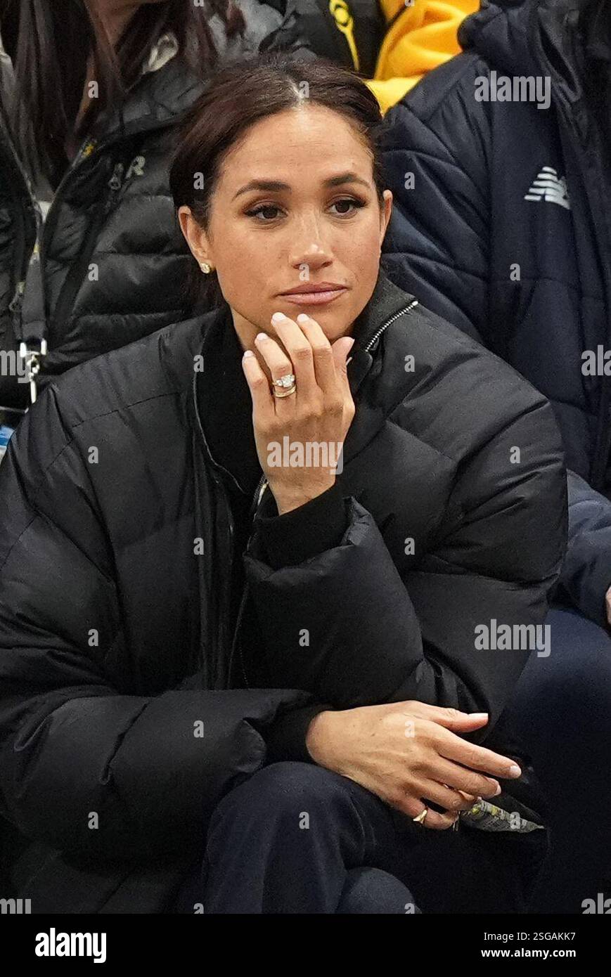 The Duchess of Sussex watches Wheelchair Curling at the Hillcrest ...