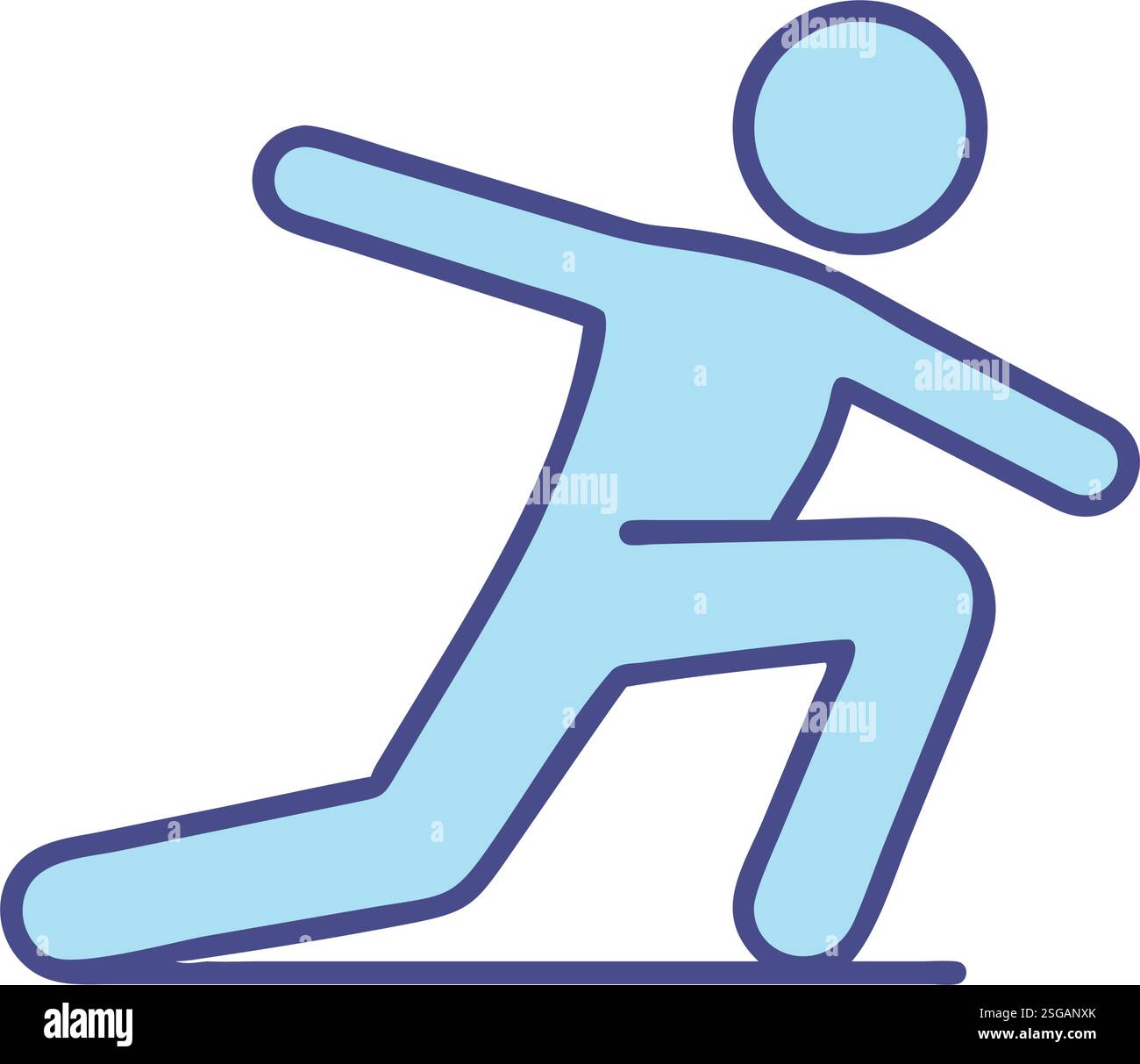 Stretching Gym Icon Stock Vector Image & Art - Alamy