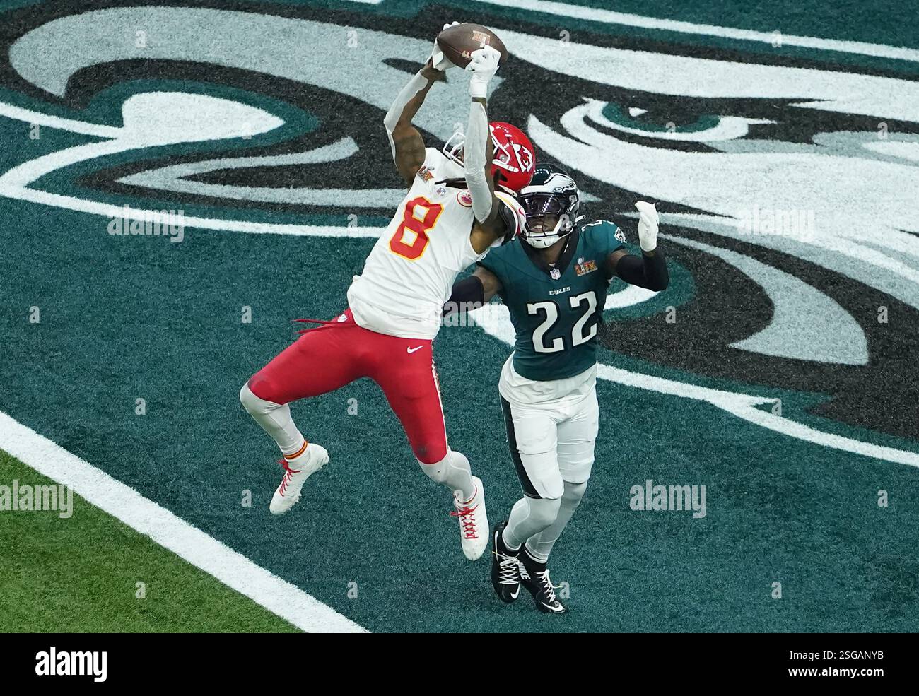 New Orleans, United States. 10th Feb, 2025. Kansas City Chiefs wide ...
