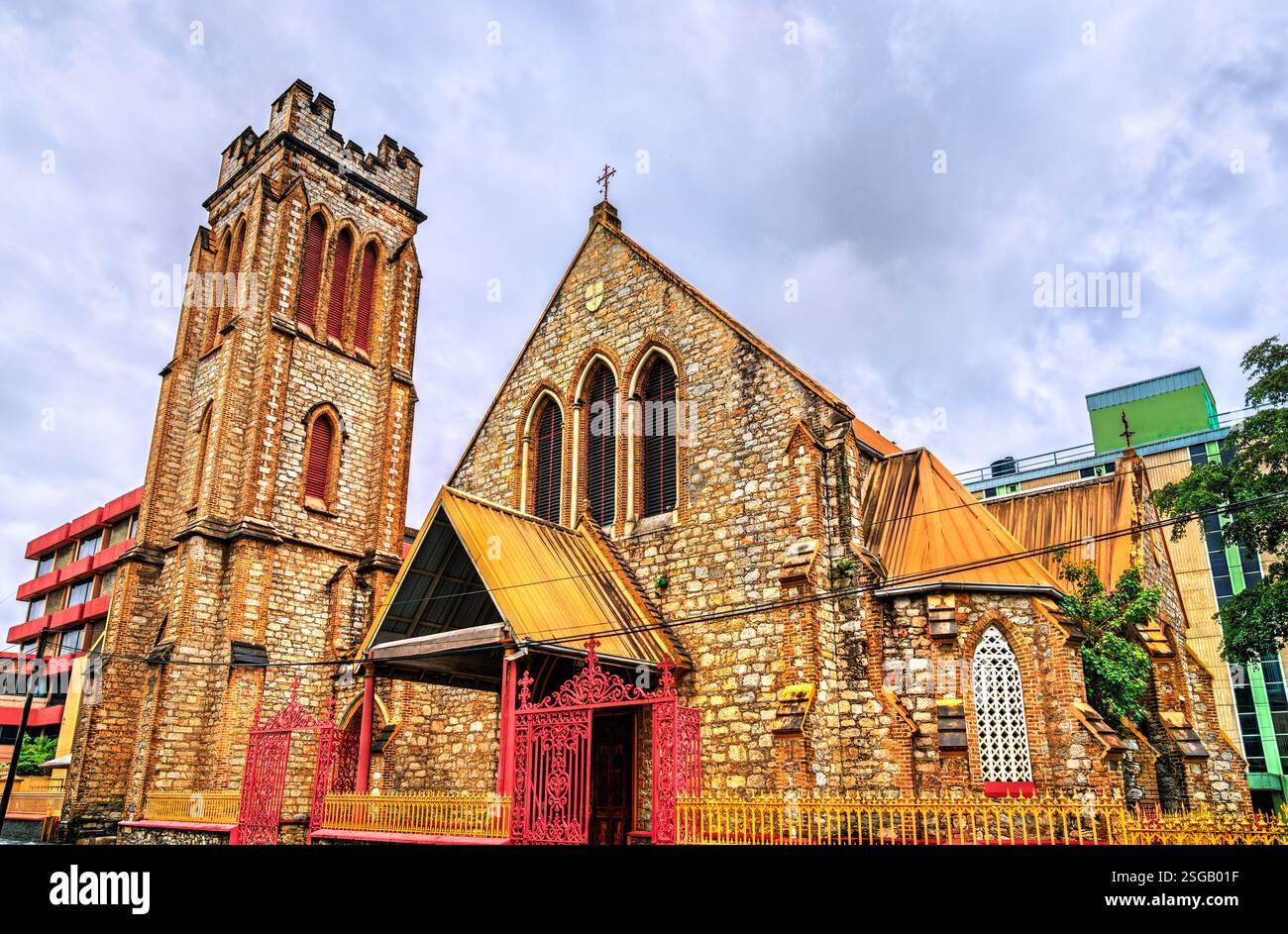 Sacred Heart Roman Catholic Church in Port of Spain, the capital of ...