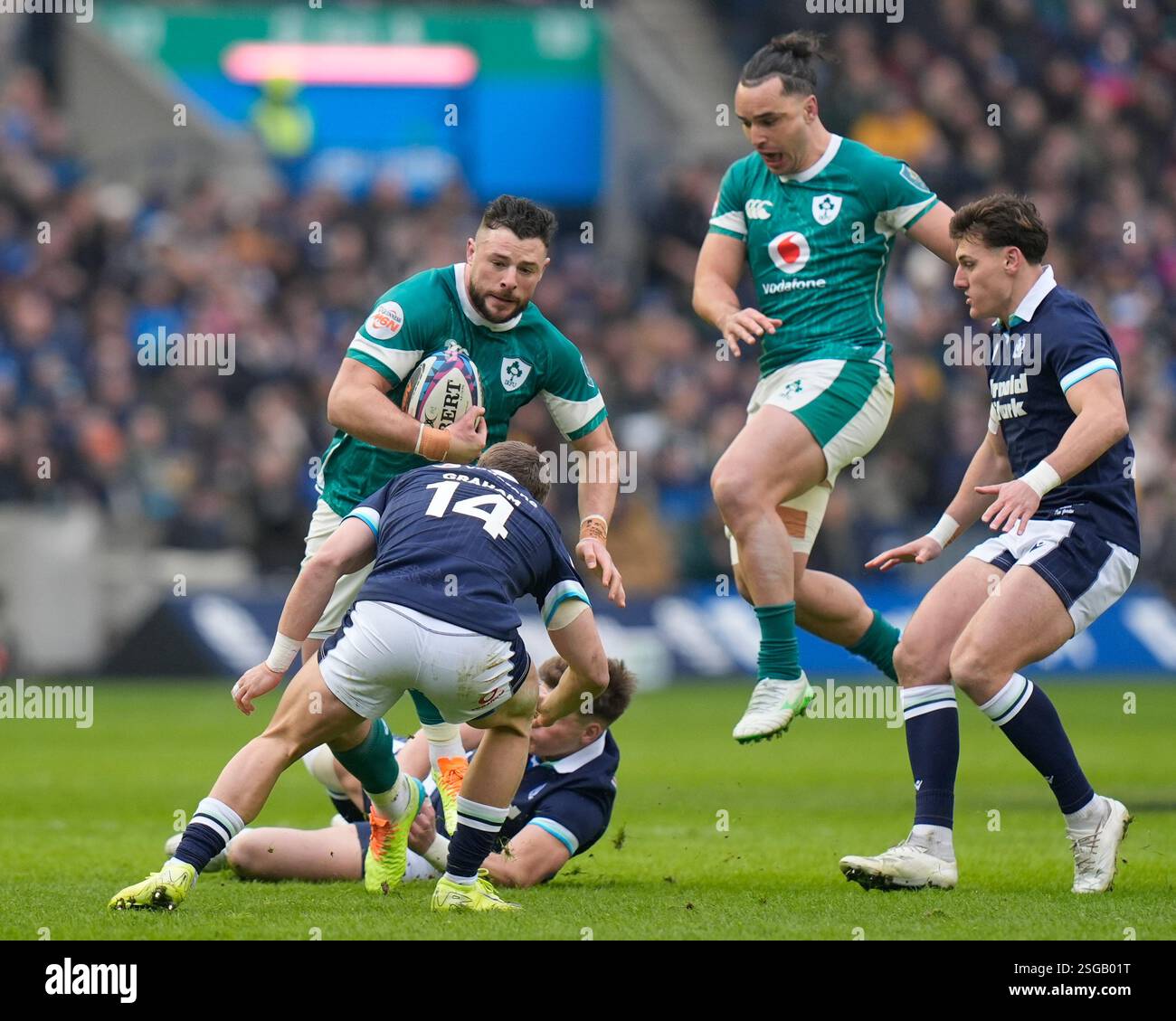 Edinburgh, Scotland, UK. 9th February 2025; Scottish Gas Murrayfield ...