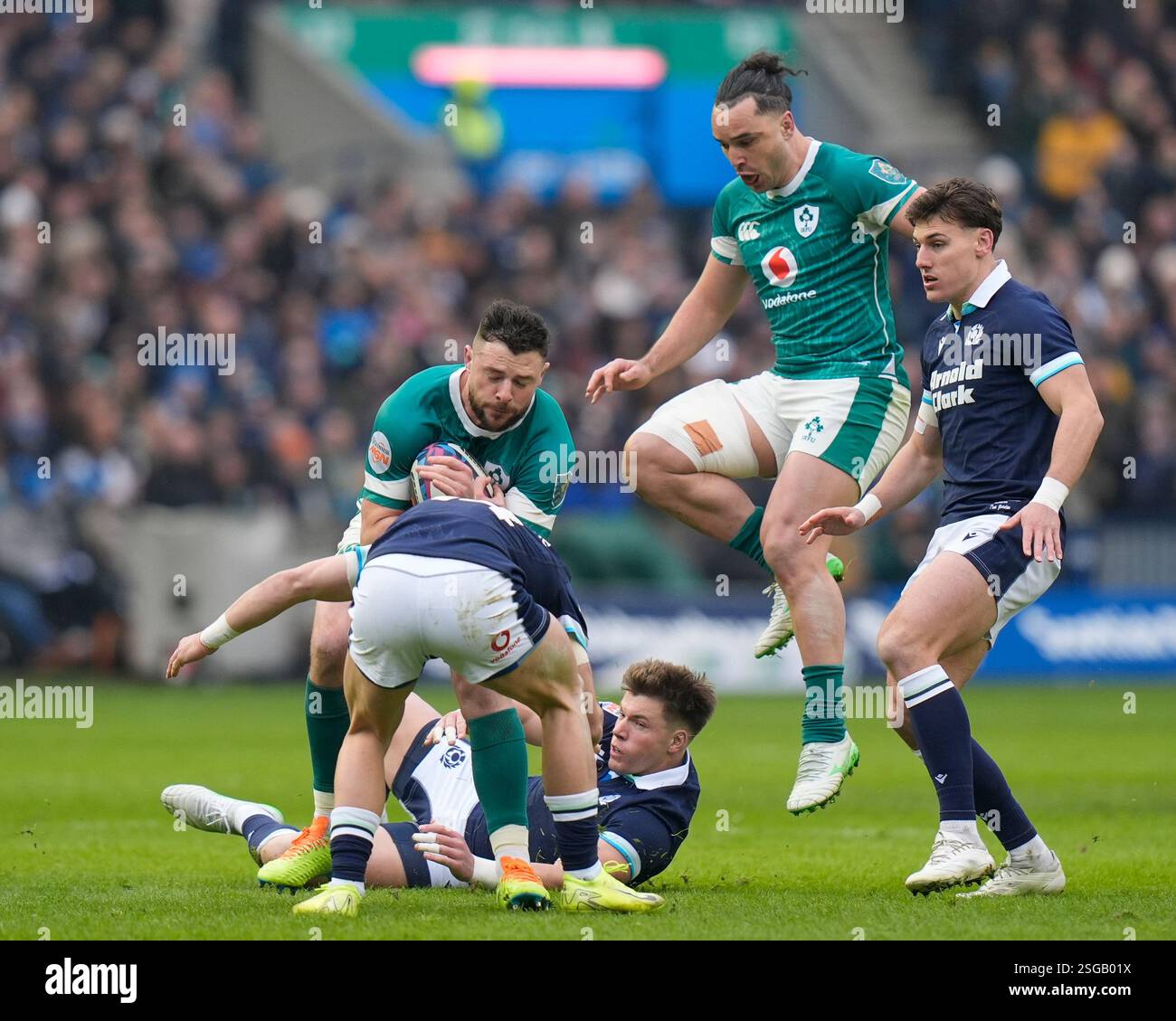 Edinburgh, Scotland, UK. 9th February 2025; Scottish Gas Murrayfield ...
