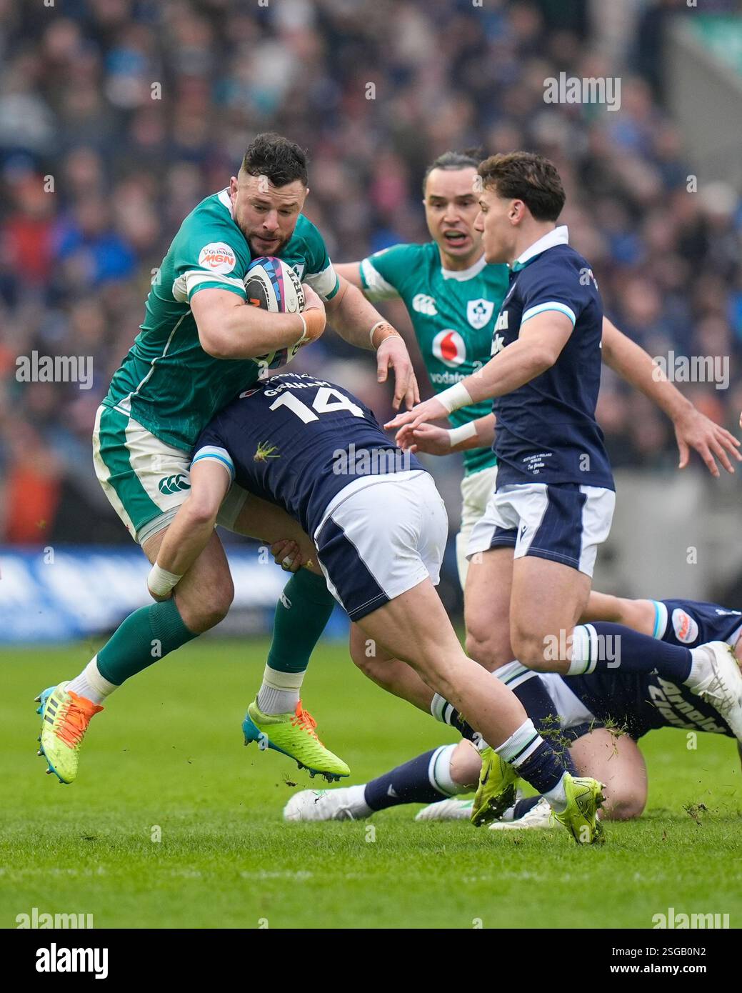 Edinburgh, Scotland, UK. 9th February 2025; Scottish Gas Murrayfield ...