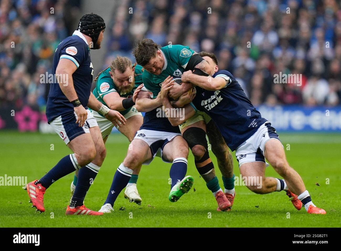 Edinburgh, Scotland, UK. 9th February 2025; Scottish Gas Murrayfield ...