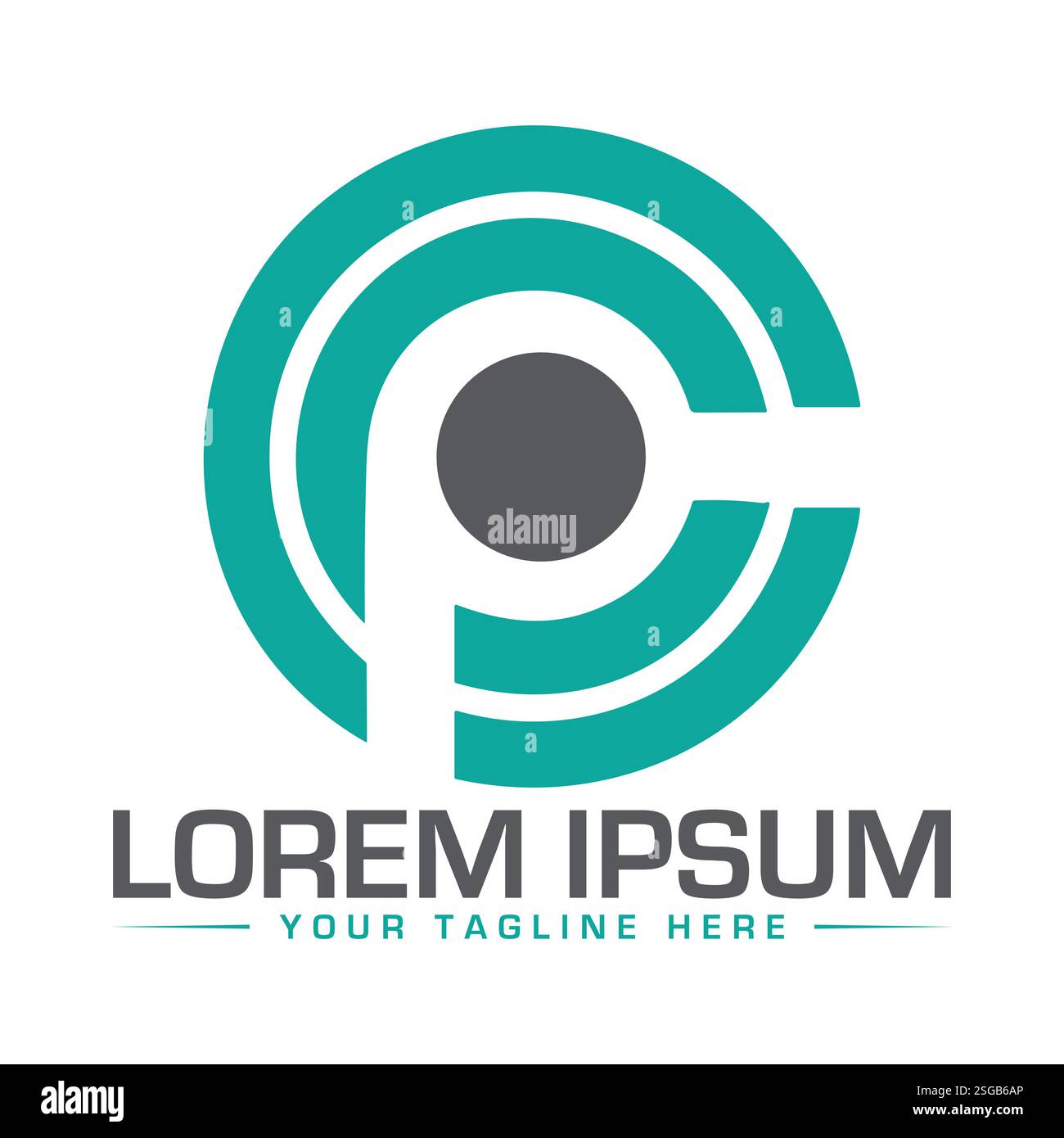 PC Letter Logo Design Stock Vector Image & Art - Alamy