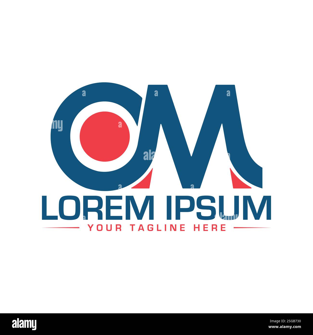 OM Letter Logo Design Stock Vector Image & Art - Alamy