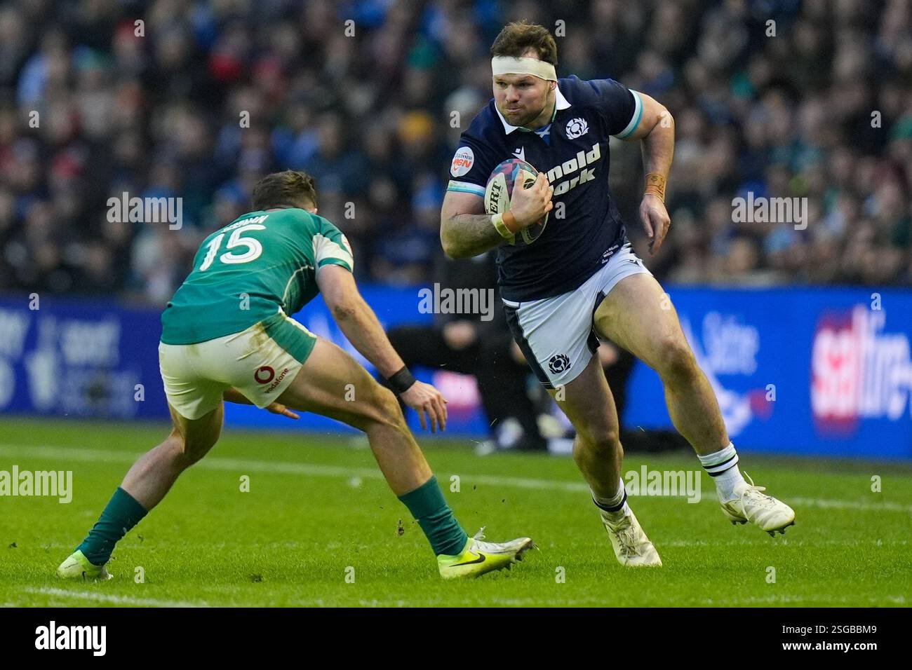 Edinburgh, Scotland, UK. 9th February 2025; Scottish Gas Murrayfield ...