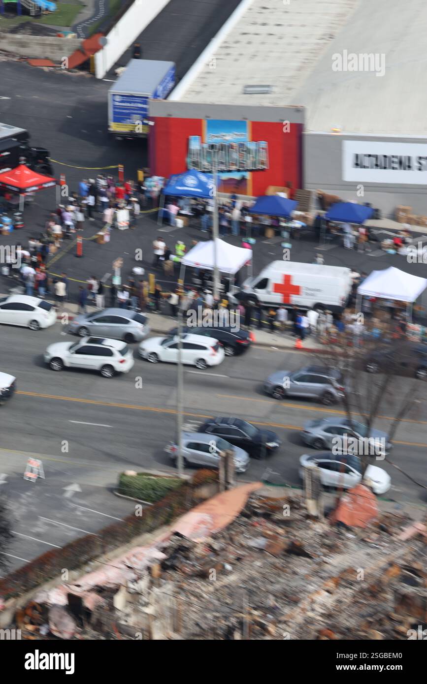 Altadena CA: Views of the Eaton Fire damage and recovery efforts on ...