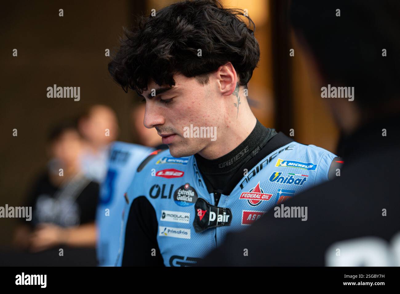 Bangkok, Thailand. 09th Feb, 2025. Fermin Aldeguer #54 (Spain) From ...
