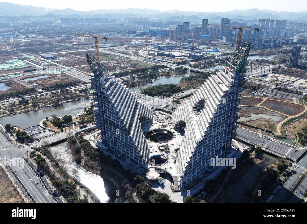 Hangzhou, China. 10th Feb, 2025. HANGZHOU, CHINA - FEBRUARY 10, 2025 ...