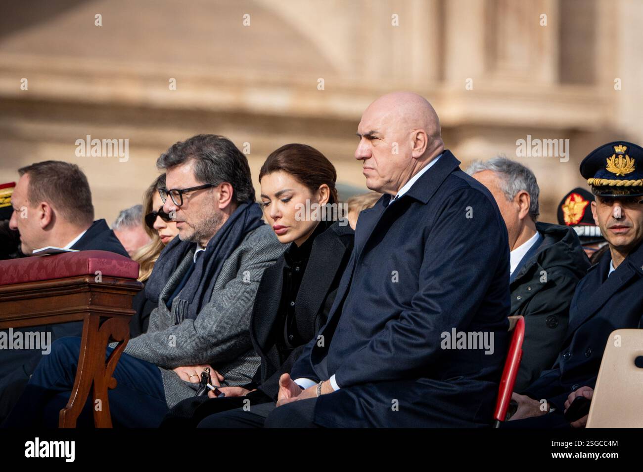 Vatican, Vatican. 09th Feb, 2025. Italy's Minister of Defence Guido ...