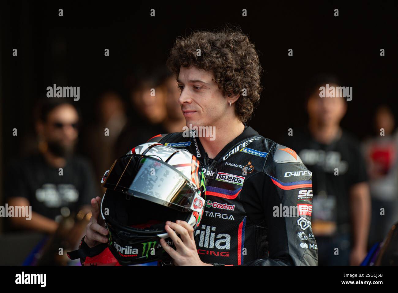 Bangkok, Thailand. 09th Feb, 2025. Marco Bezzecchi #72 (Italy) From ...