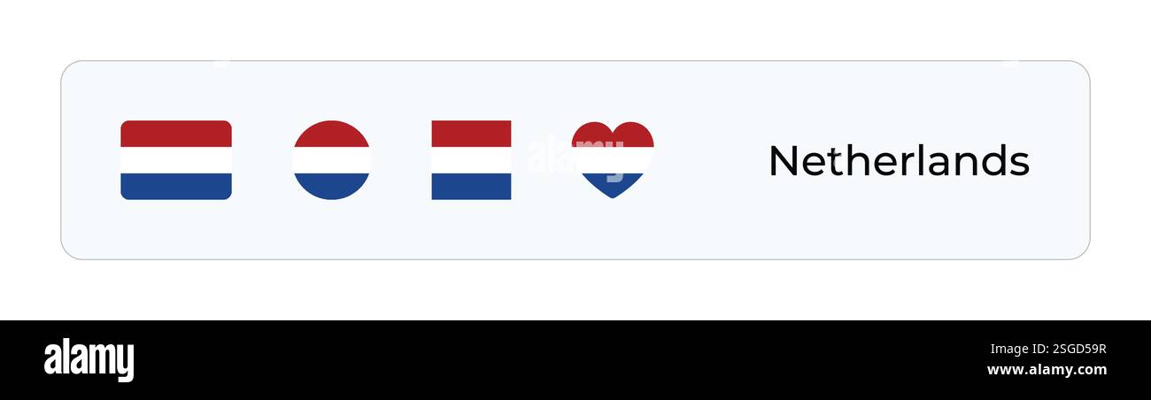 Flag netherlands national symbol hi-res stock photography and images ...