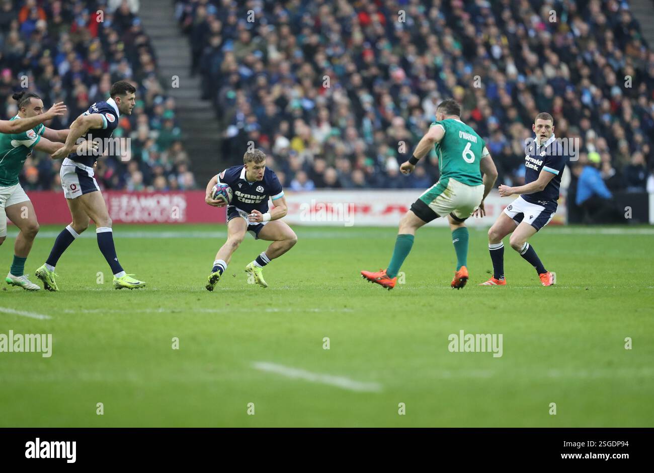 Edinburgh, Scotland, United Kingdom, 9th Feb 2025 - Darcy Graham ...