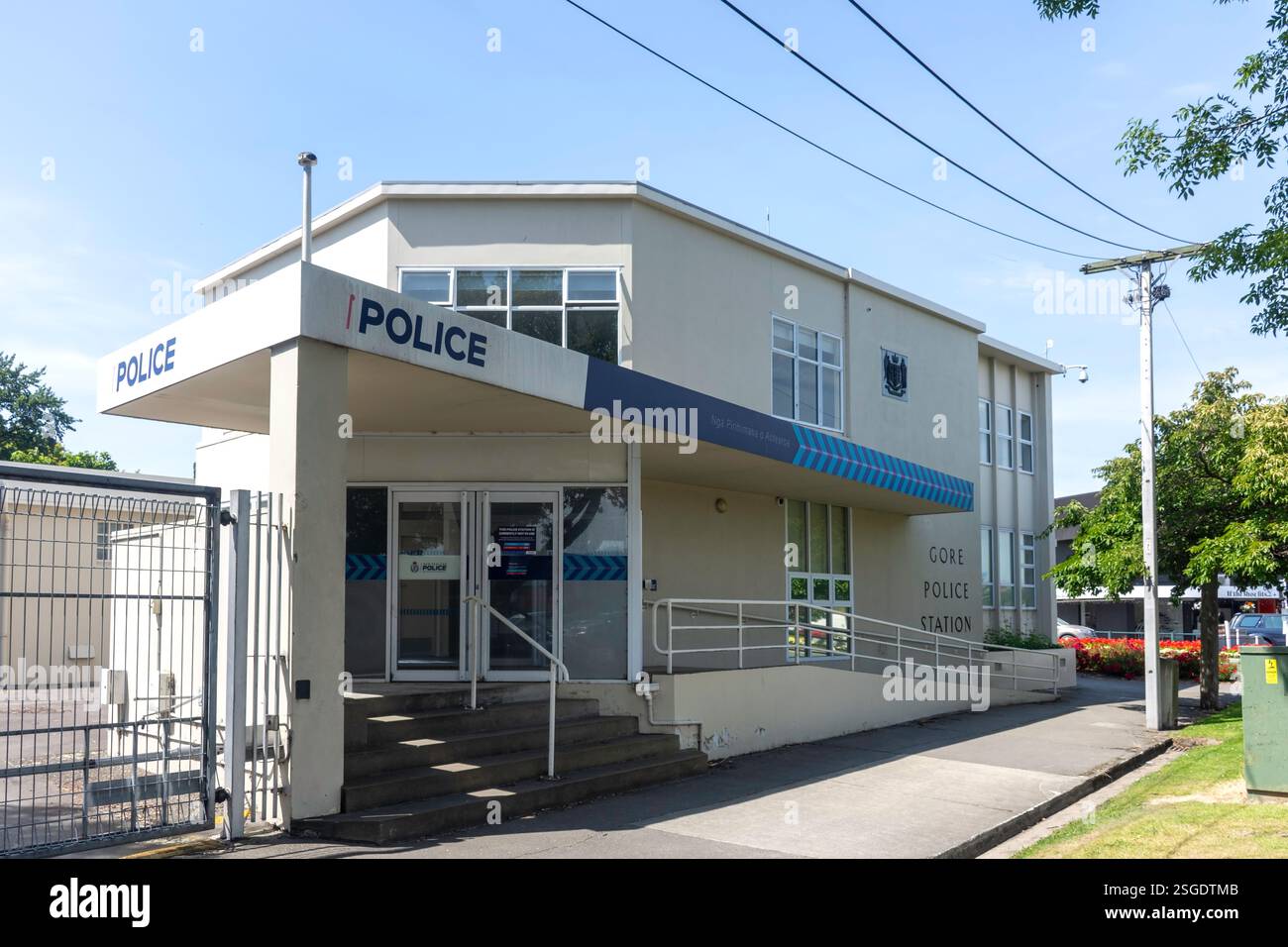 Gore Police Station, Hokonui Drive, Gore (Maruawai), Southland Region ...