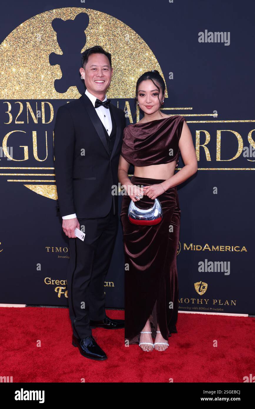 Hollywood, California, USA. 7th February, 2025. Ben Sae-Tang and Chelsea Zhang attending the ...