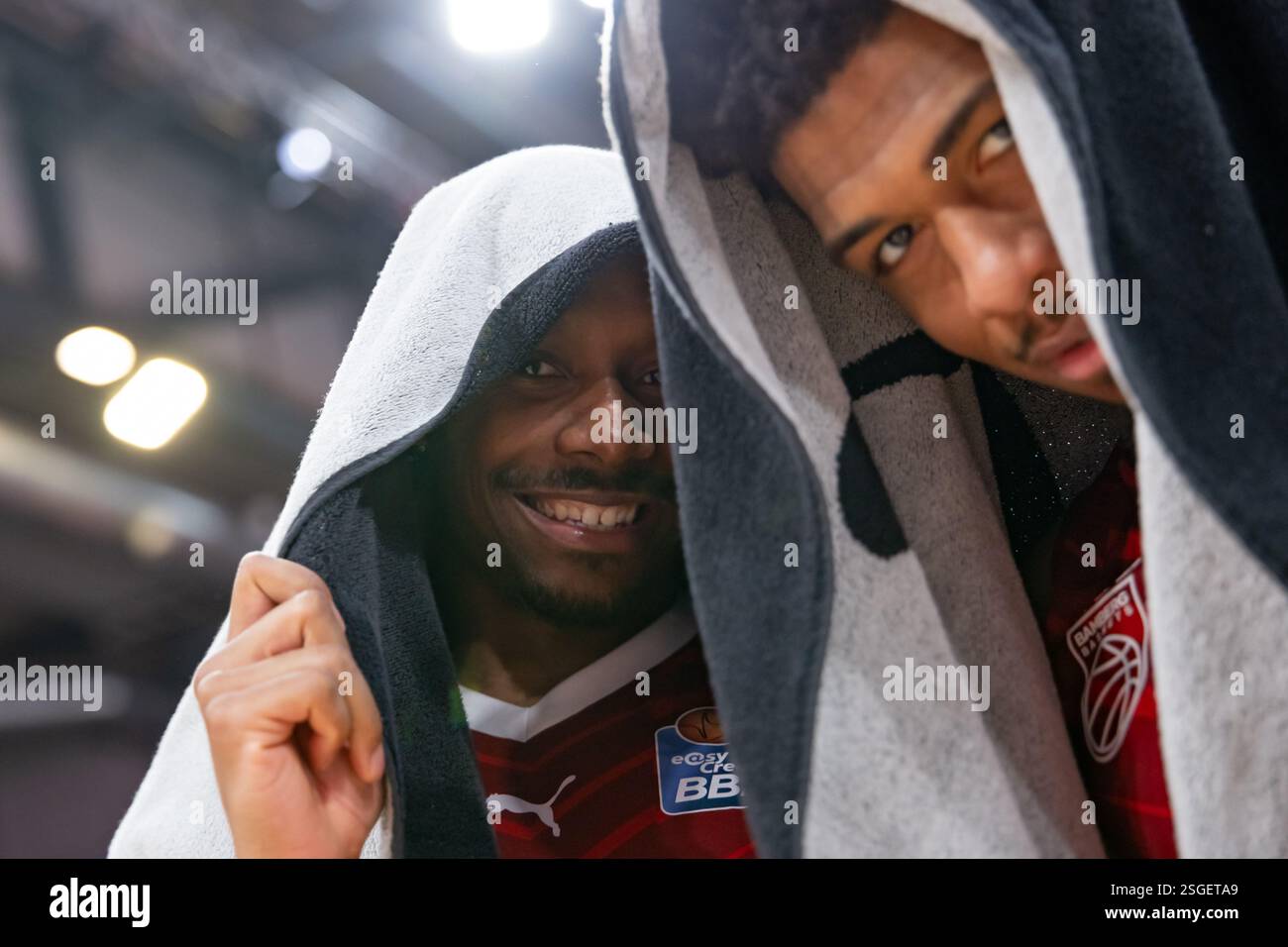 Bamberg, Germany. 09th Feb, 2025. Basketball, Bundesliga, Main Round ...