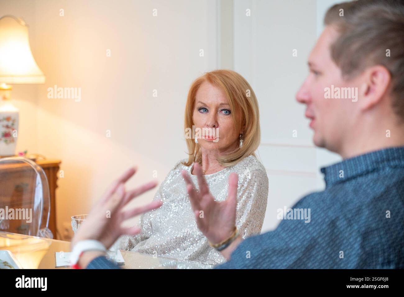 Interview with star astrologer Gerda Rogers in her private villa in ...