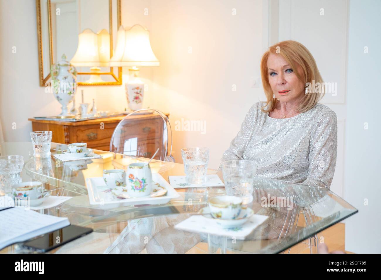 Interview with star astrologer Gerda Rogers in her private villa in ...