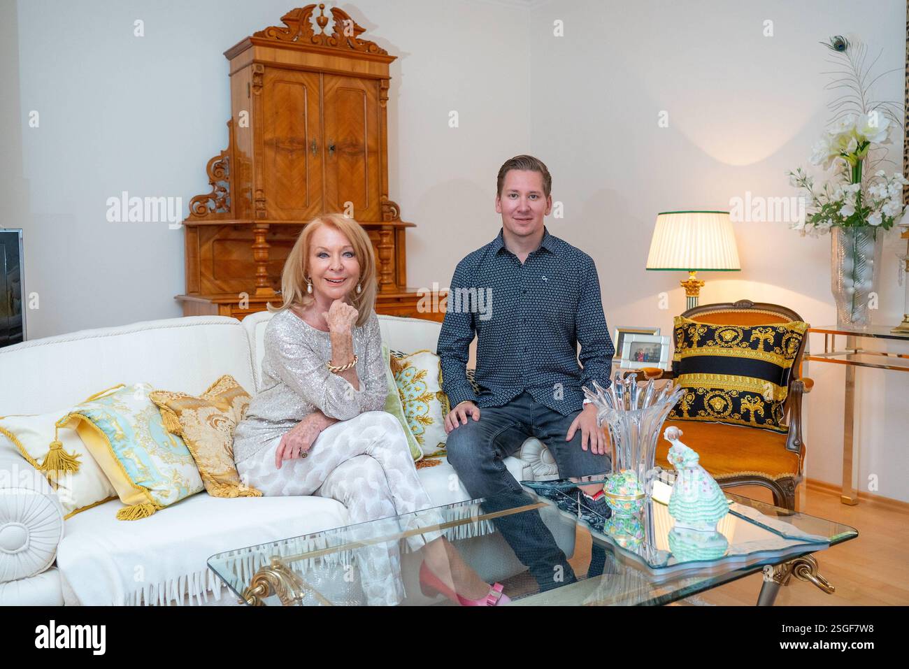 Interview with star astrologer Gerda Rogers in her private villa in ...
