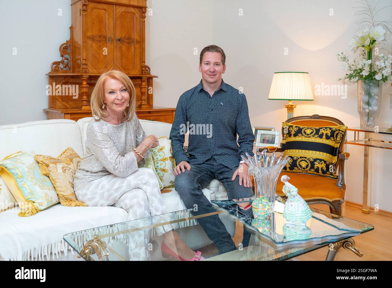 Interview with star astrologer Gerda Rogers in her private villa in ...