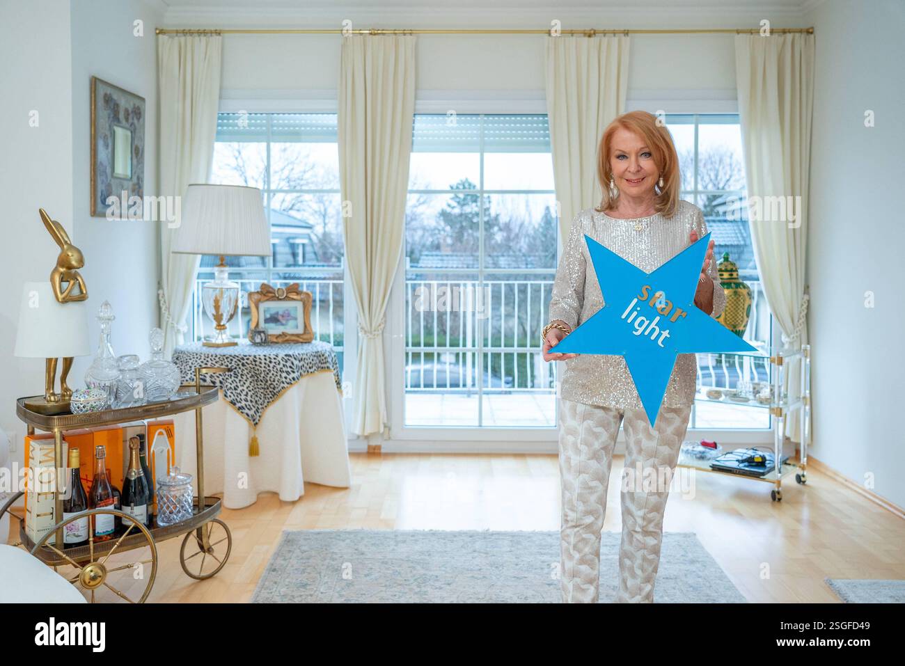 Interview with star astrologer Gerda Rogers in her private villa in ...