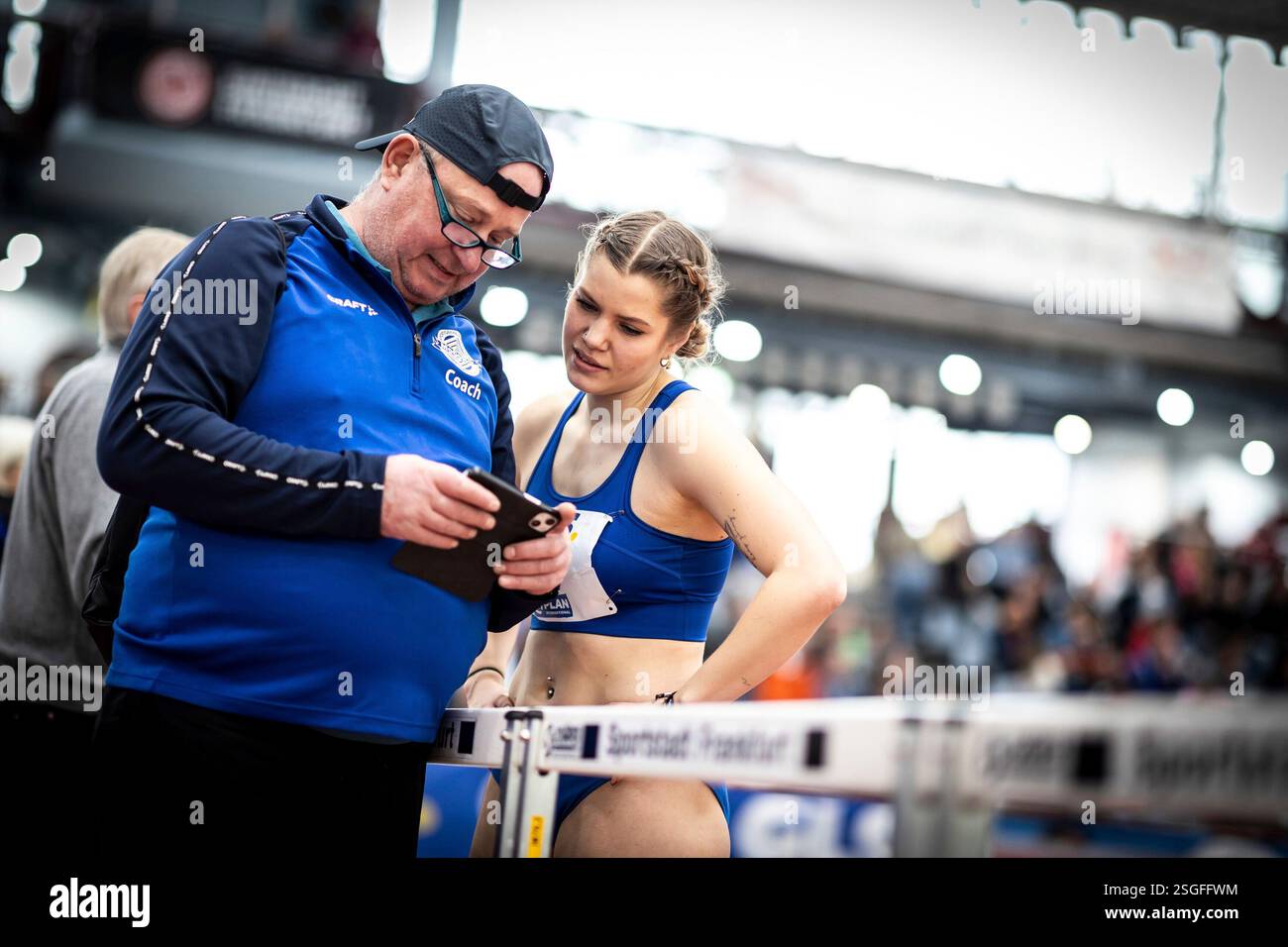 Frankfurt, Deutschland. 09th Feb, 2025. Lilly Empl (SG Motor Gohlis ...