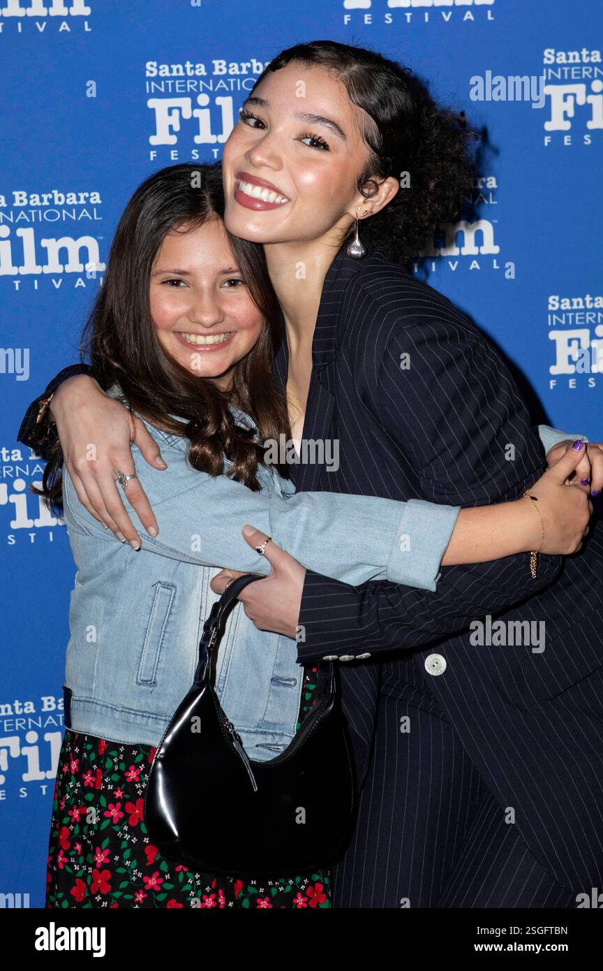 Jojo Rebina und Malia Baker beim Podiumsgespräch zum Kinofilm Spider ...