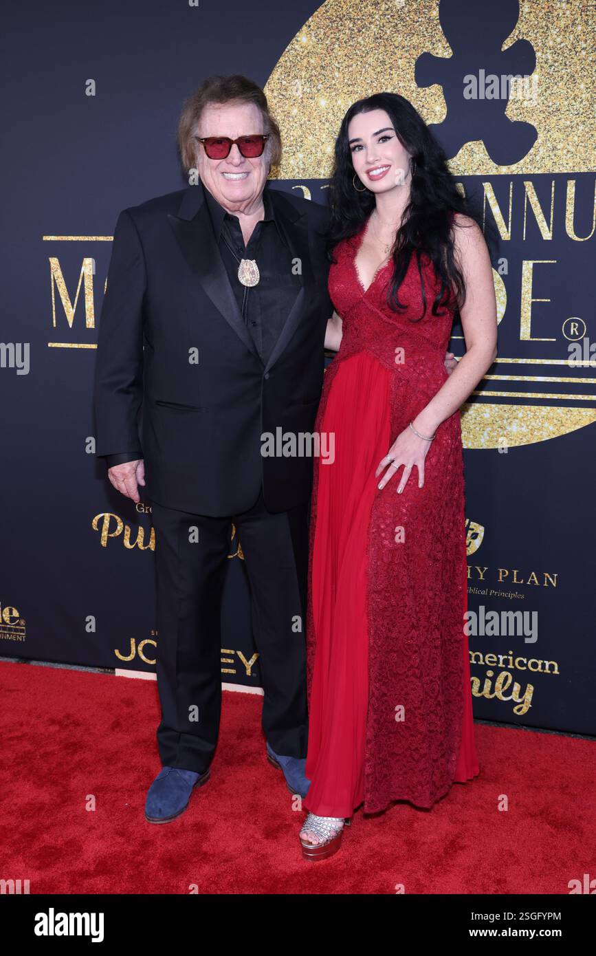 Hollywood, California, USA. 7th February, 2025. Don MacLean and guest ...