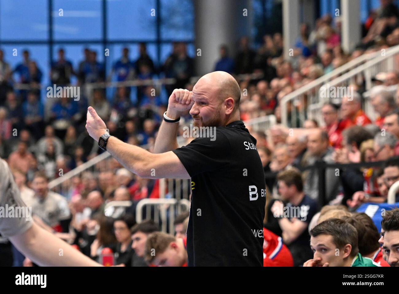 09.02.2025 Essen, Am Hallo, GER, 2. HBL, Tusem Essen vs. BHC06 2.HBL ...