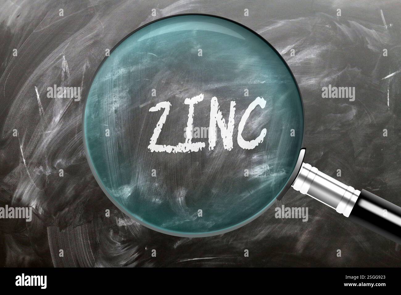 Zinc - learn, study and inspect it. Taking a closer look at zinc. A ...