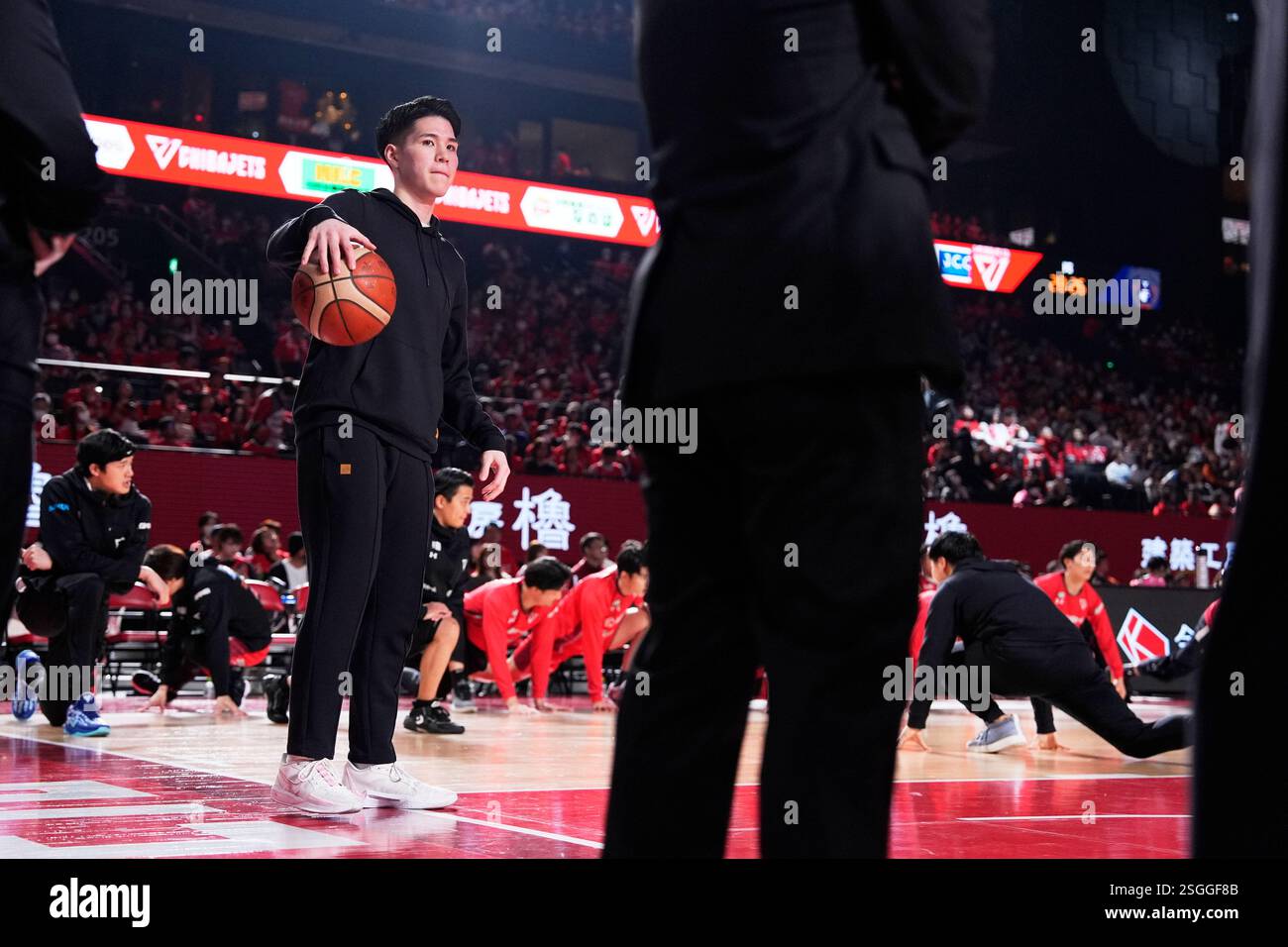 Riku Segawa (Jets), FEBRUARY 1, 2025 - Basketball : 2024-25 B.LEAGUE B1 ...