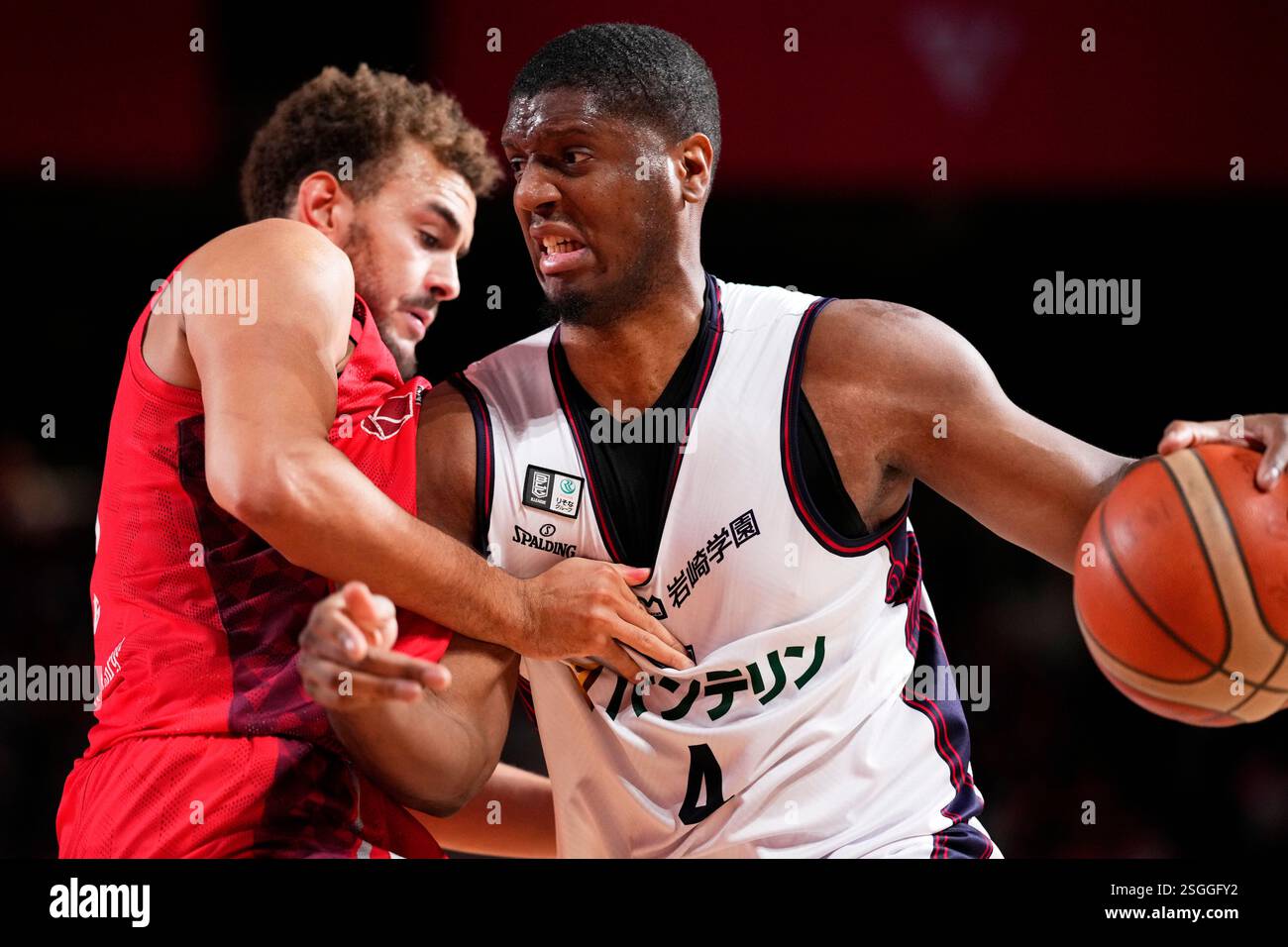 Damien Inglis (B-Corsairs), FEBRUARY 1, 2025 - Basketball : 2024-25 B ...