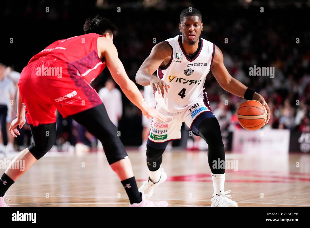 Damien Inglis (B-Corsairs), FEBRUARY 1, 2025 - Basketball : 2024-25 B ...