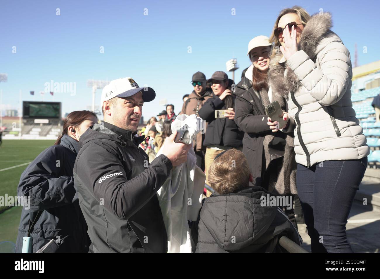 D-Rocks head coach Greig Laidlaw celebrates after winning the 2024-25 ...