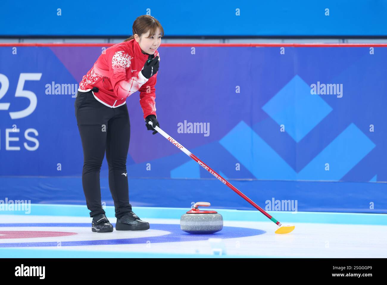 Yuina Miura (JPN), FEBRUARY 10, 2025 - Curling : Women's Round Robin ...