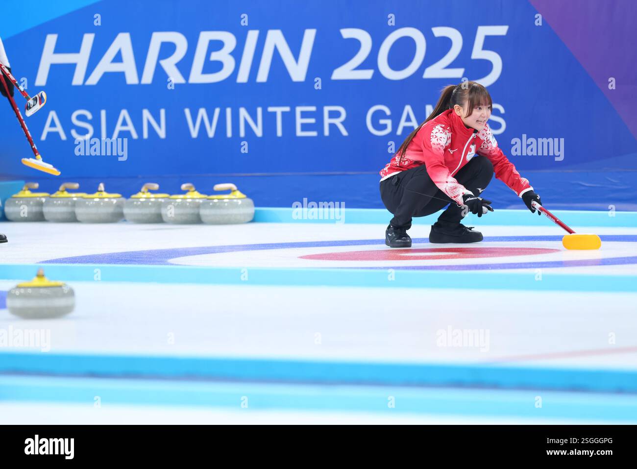 Ai Matsunaga (JPN), FEBRUARY 10, 2025 - Curling : Women's Round Robin ...