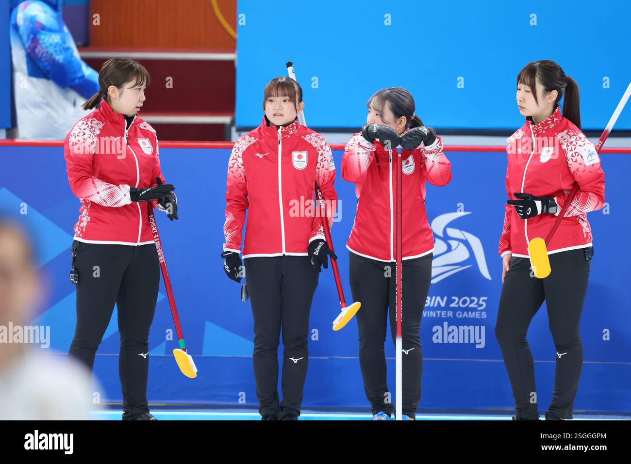 (L to R) Hana Ikeda, Suzune Yasui, Ai Matsunaga, Yuina Miura (JPN ...
