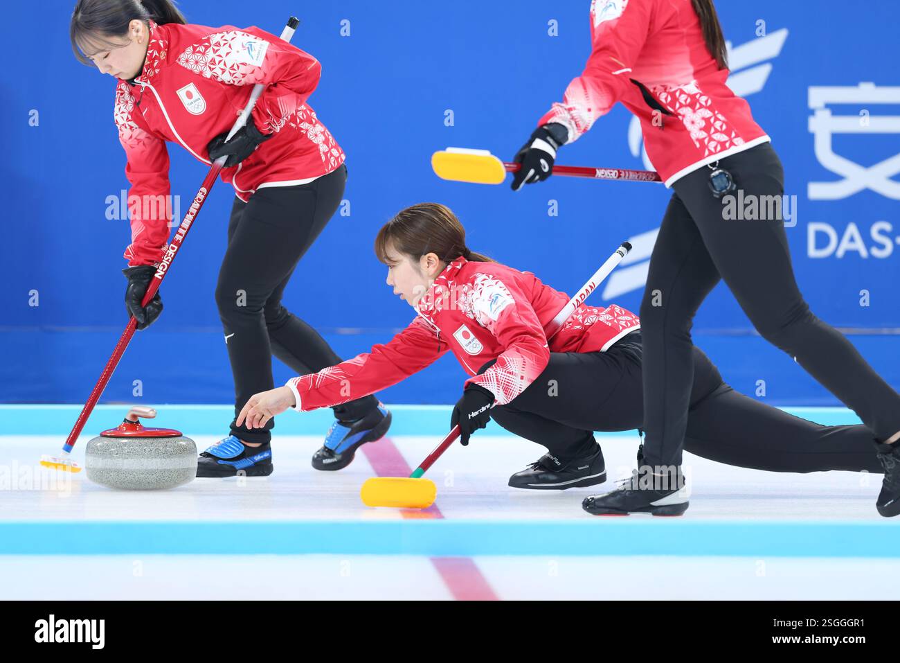 Yuina Miura (JPN), FEBRUARY 10, 2025 - Curling : Women's Round Robin ...