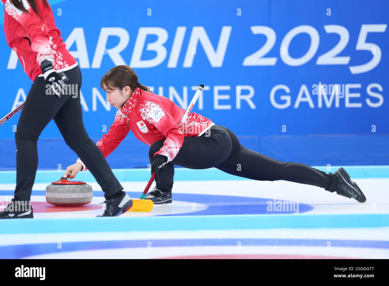 Yuina Miura (JPN), FEBRUARY 10, 2025 - Curling : Women's Round Robin ...