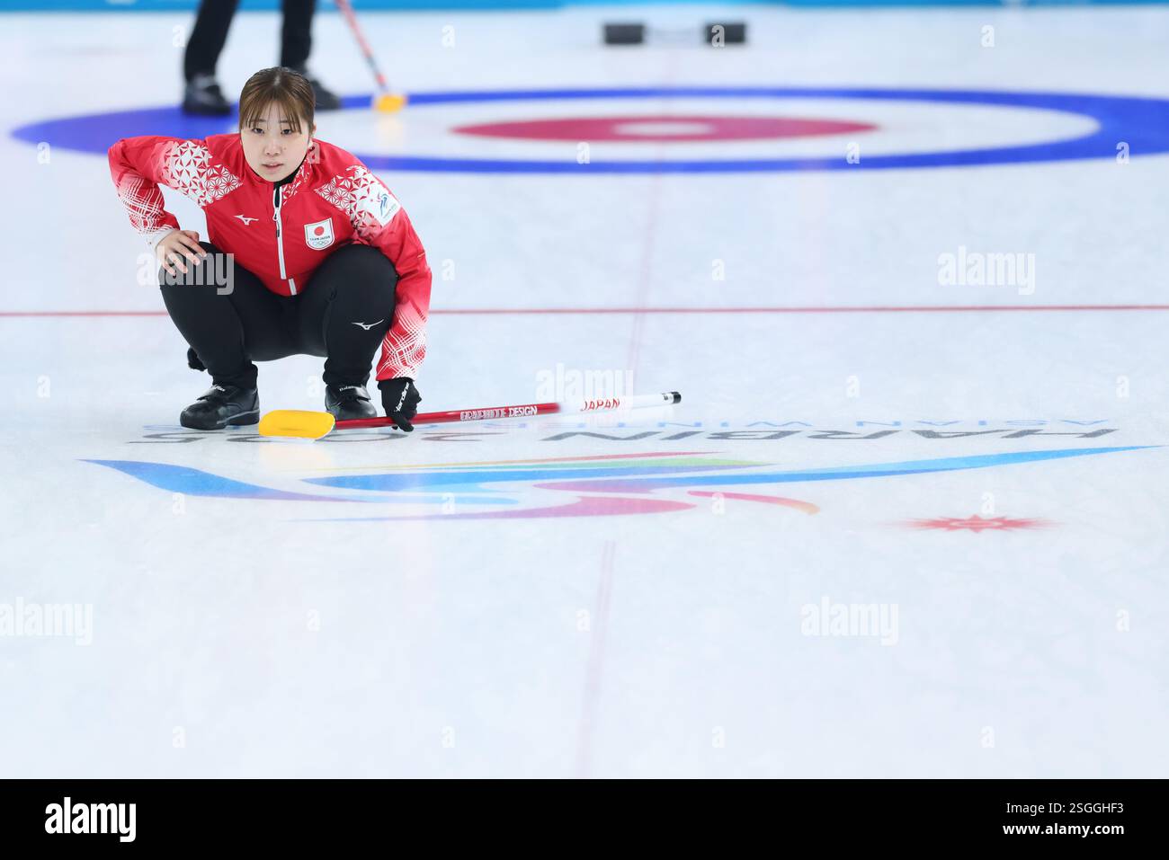 Yuina Miura (JPN), FEBRUARY 10, 2025 - Curling : Women's Round Robin ...