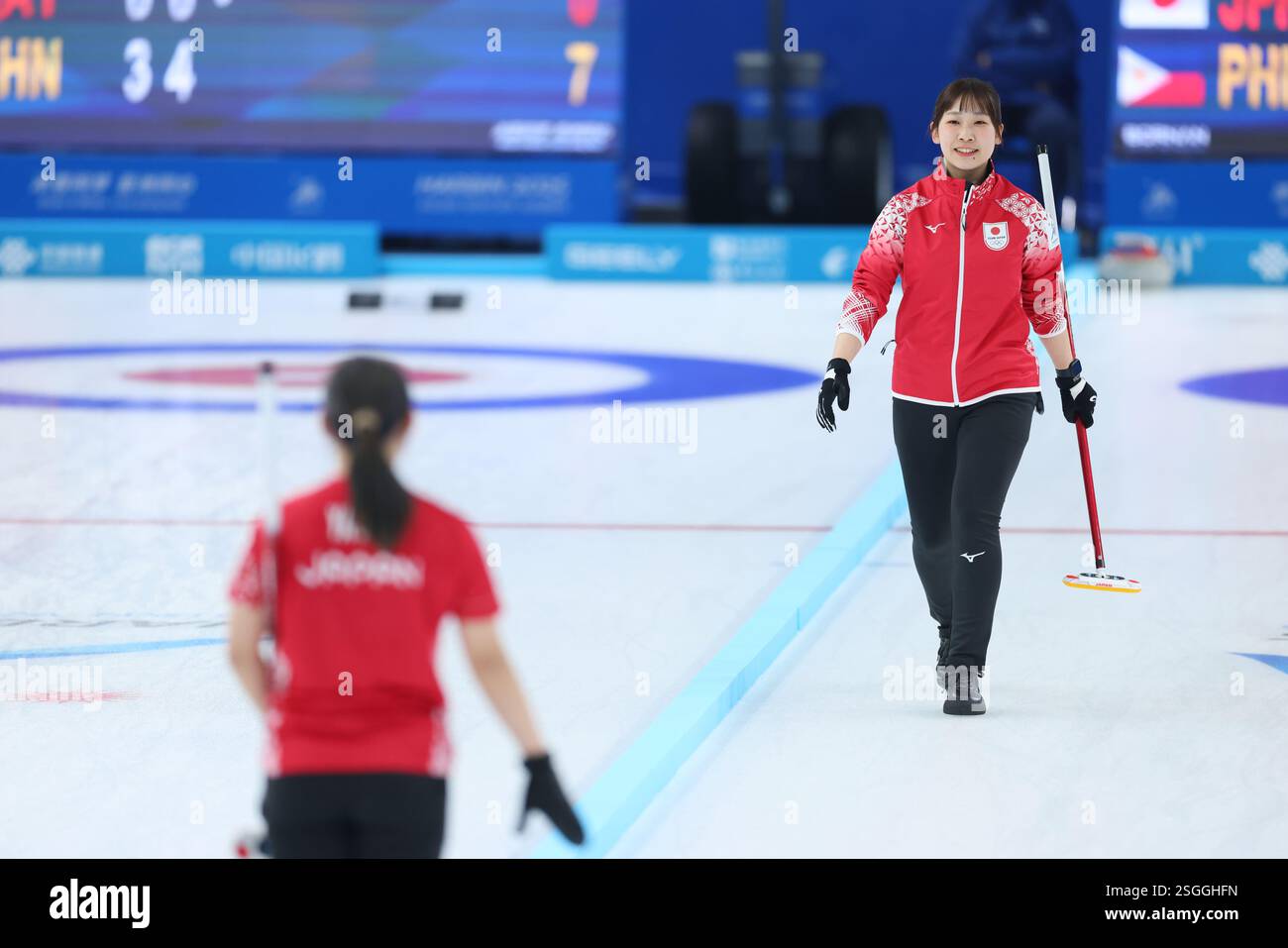 Hana Ikeda (JPN), FEBRUARY 10, 2025 - Curling : Women's Round Robin ...