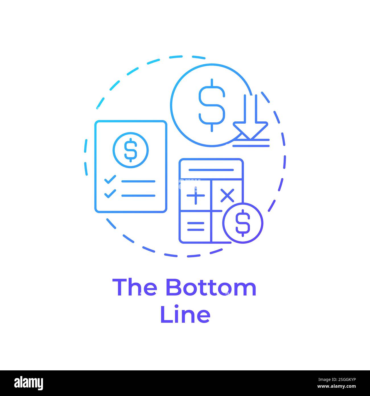 Bottom line Cut Out Stock Images & Pictures - Alamy