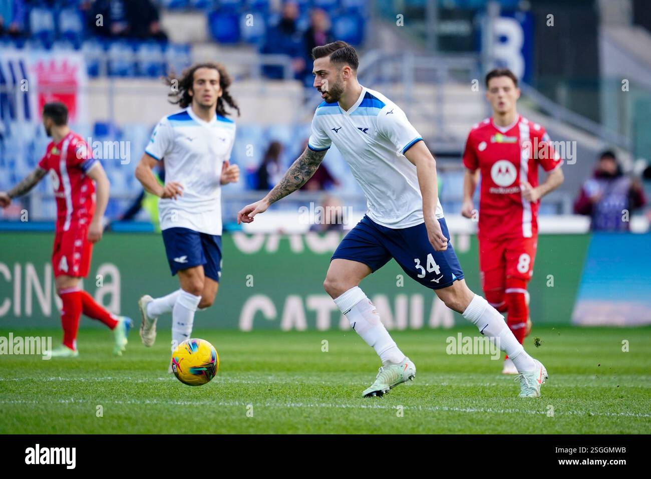 Mario Gila (SS Lazio) during the Italian championship Serie A football ...