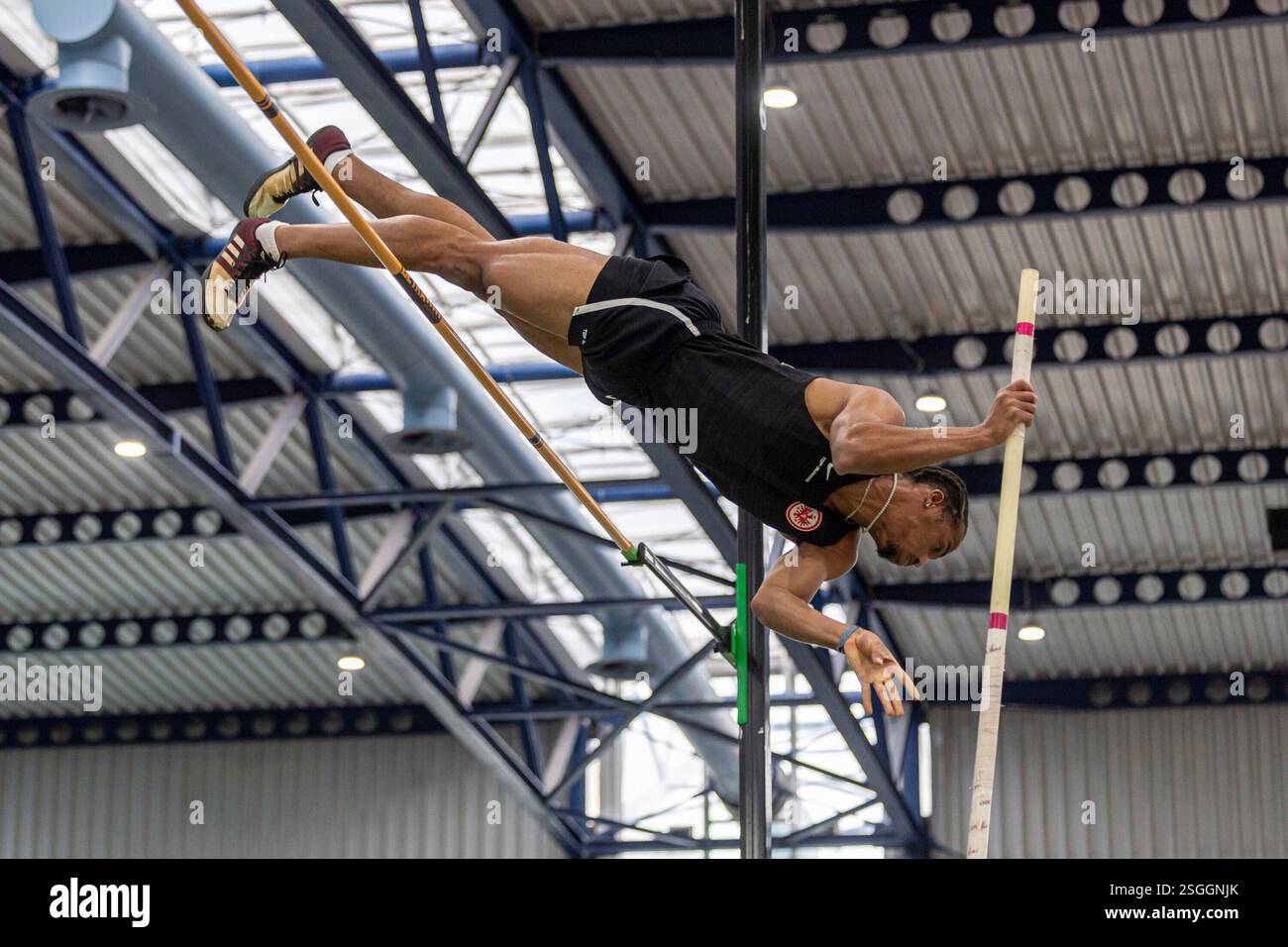 Frankfurt, Deutschland. 09th Feb, 2025. Fred Isaac Fleurisson ...