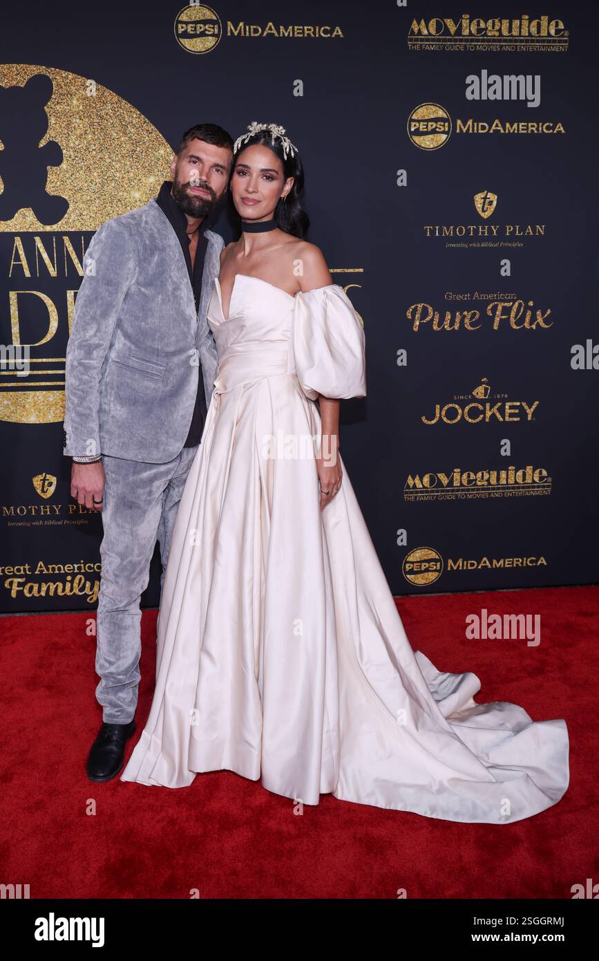 Hollywood, California, USA. 7th February, 2025. Joel and Moriah ...