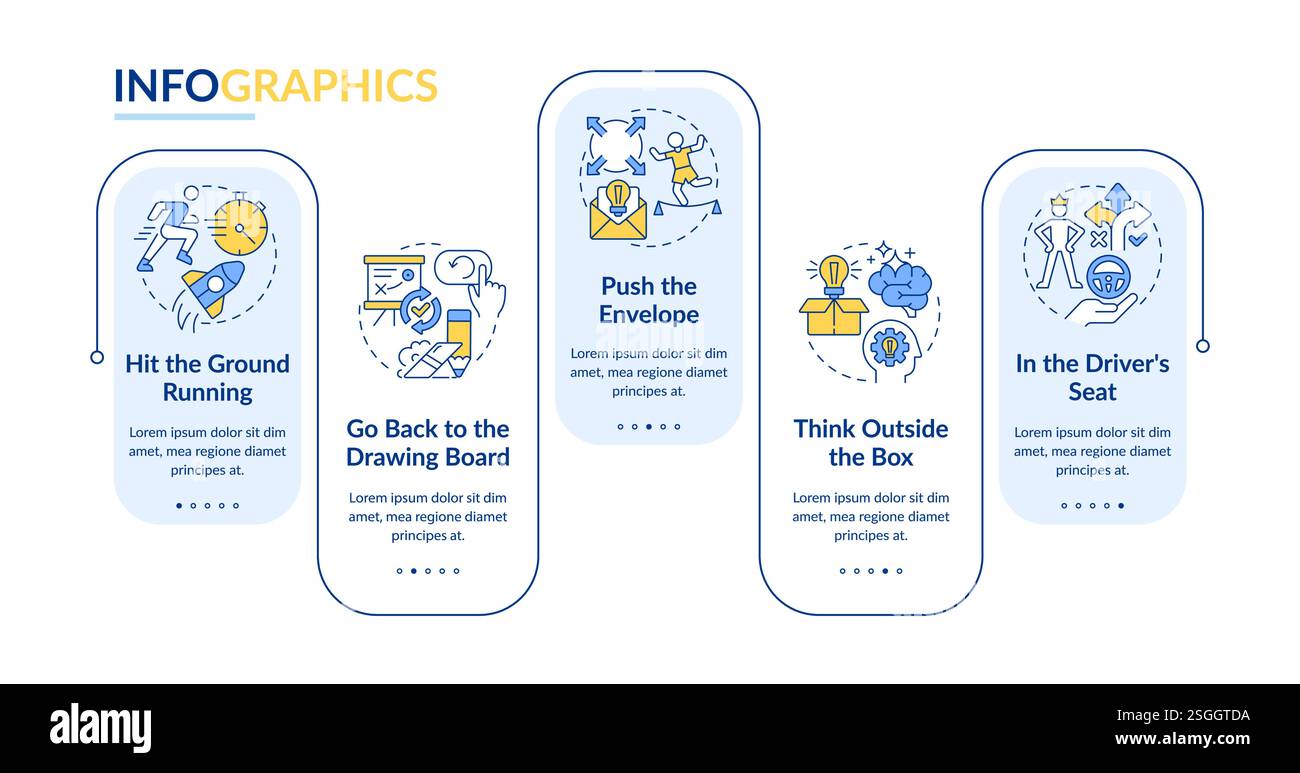 Business strategy development rectangle infographic vector Stock Vector Image & Art - Alamy